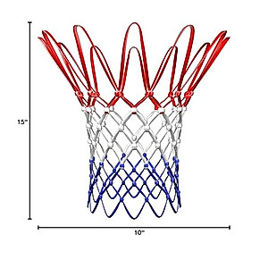 Spalding All-Weather Red, White, Blue Net