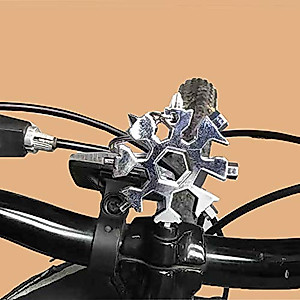 Generic Stainless Steel Snowflakes Multi Tool ,screwdriver,wrench