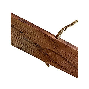 18x24 Magnet Poster Hanger, Oak Frame, 18.5" Length Allows Slight Overhang, Strong Embedded Magnets, 18 x 24 18x24, 18" 17" 16" Artwork, Modern Farmhouse, Rustic Barnwood (18.5", Natural Wood)