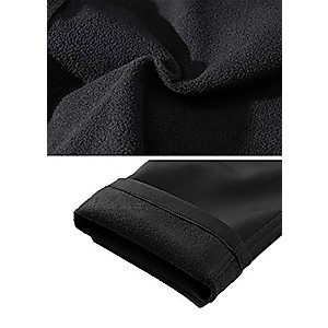 TACVASEN Men's Snow Ski Pants Insulated Thermal Warm Water Resistant Pants with Fleece Lined Utility Pockets Pants Mens Millitary Airsoft Army Pants