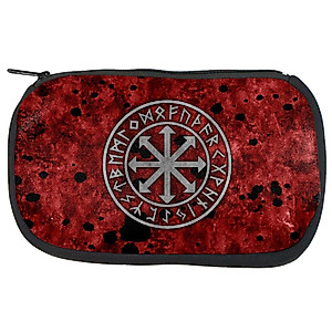 Viking Warrior Chaos Symbol Travel Bag Multi Standard One Size