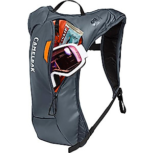 CamelBak Zoid Hydration Pack, 70oz, Grey/Orange