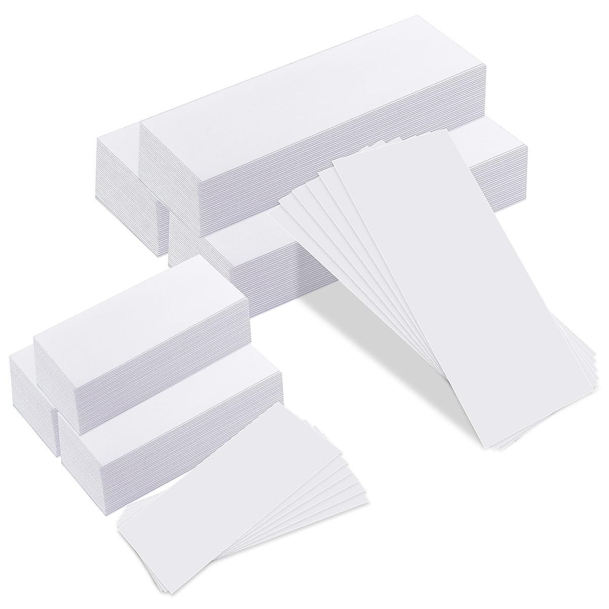 Whaline 700 Pieces Non-Woven Wax Strip, Hair Removal Wax Strips Body and Facial Wax Muslin for Arms, Legs, Underarm Hair, Eyebrow, Bikini of Women and Men (Small and Large)