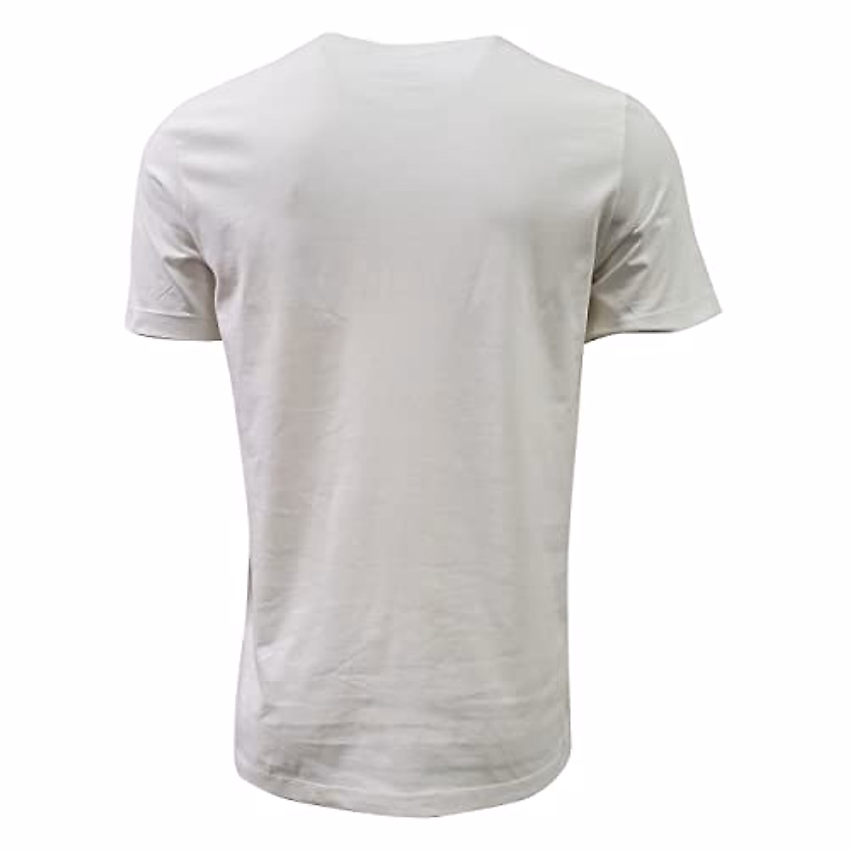 Nike Mens Italic Graphic Logo Crewneck T-Shirt (Large, White/Blue)