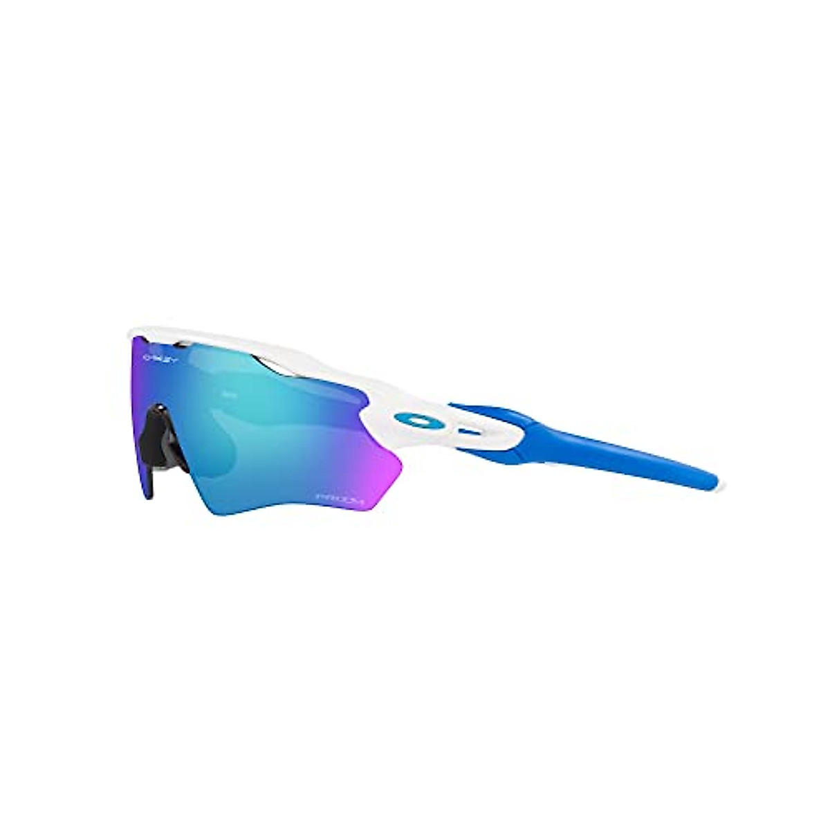 Oakley Youth OJ9001 Radar EV XS Path Rectangular Sunglasses, Matte White/Prizm Sapphire, 58 mm