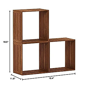 Furinno FG181364 Tioman Stacking Shelf, Natural