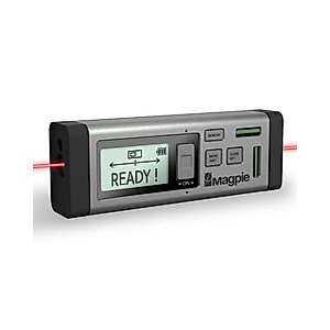 The First Bilateral Laser Measurement Tool - MAGPIE VH-80, 262ft/80m Dual Laser Distance Meter with Bluetooth App Connection, Laser Measure with 2 Bubble Levels for Fast, Precise Results