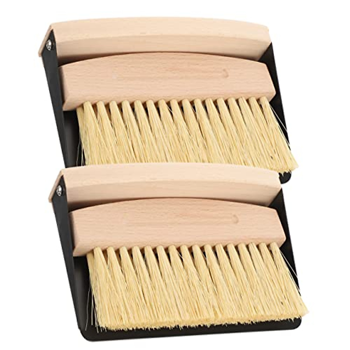 Kisangel 6 Sets Small Desktop Broom car Cleaning goo Multi Function Cleaning Brush Multi Functional Cleaning Brush car Broom car Cleaning car Vent Cleaner Mini Iron dust Collector