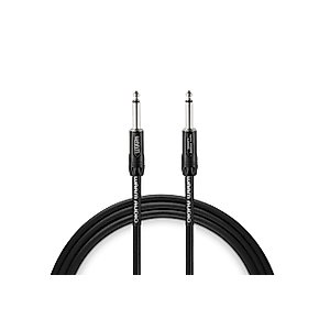 Warm Audio Pro-TS-20' Pro Series Straight to Straight Instrument Cable - 20-foot Black/Silver