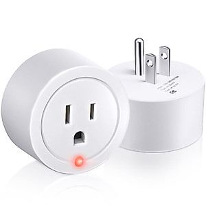 Feekoon Cold Weather Thermostatically Controlled Outlet On at 32-Degrees to 50-Degrees for Pond De-icers, Farm, RV (2)