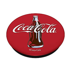 Coca-Cola Red Circle Retro Bottle Logo PopSockets Swappable PopGrip