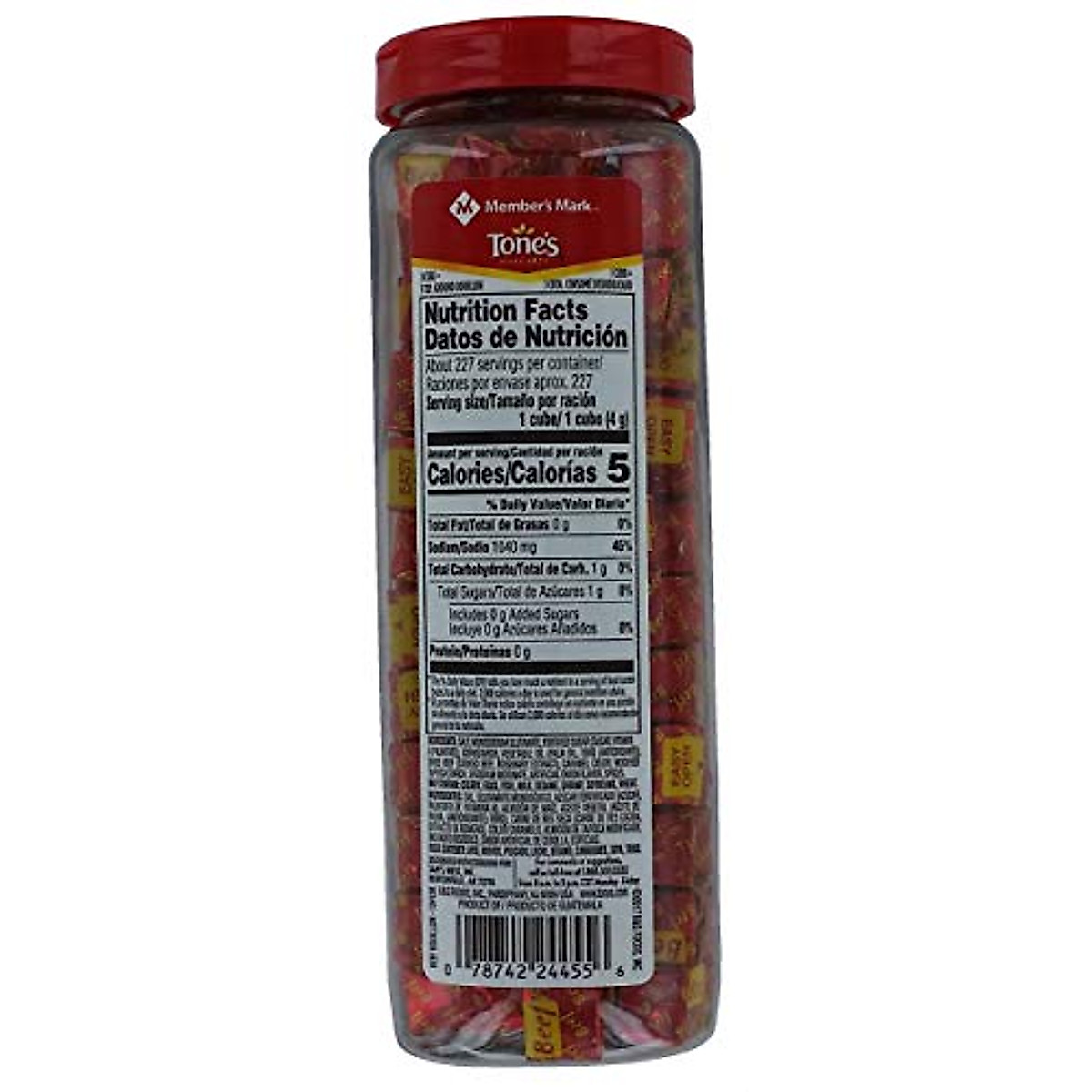 Member's Mark Tone's Beef Bouillon (32 Ounce)