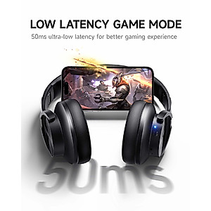 Picun B8 Bluetooth Headphones, 120 Hours Headphones Wireless Bluetooth, Hands-Free Calls, 3EQ & Game Mode, Foldable Headphones Over Ear for Travel Home Office Cellphone PC