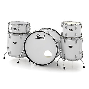 Pearl Roadshow RS525WFC/C 5-piece Complete Drum Set with Cymbals - Pure White