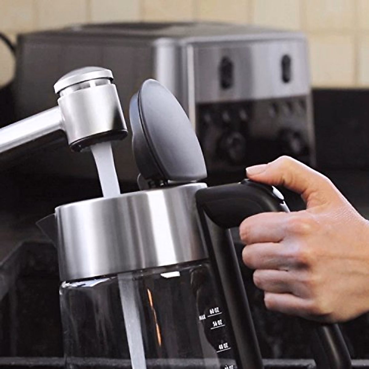 OXO Brew Adjustable Temperature Kettle, Electric, Clear