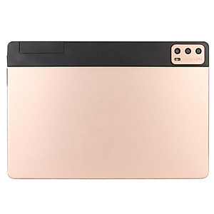 Haofy Office Tablet 10.1 Inch FHD Aluminum Alloy Gold Octa Core CPU 6GB RAM 128GB ROM HD Tablet for School (US Plug)