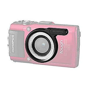 Olympus Tough TG-6 Digital Camera, Red LG-1 LED Light Guide