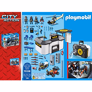 Playmobil Take Along Tactical Unit Headquarters