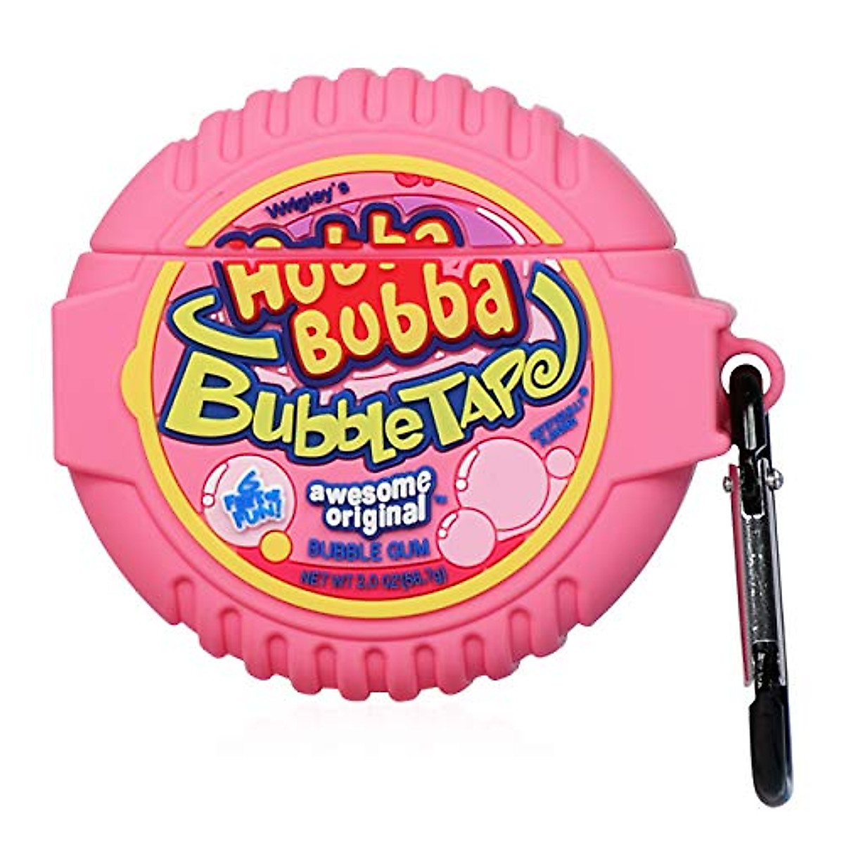 Joyleop Bubble Gum Case for Airpods 1/2, Cute Cartoon Fun Funny 3D Food Design Kids Girls Teens Boys Cover, Kawaii Cool Stylish Fashion Soft Silicone Character Trendy Air pods Cases for Airpod 1&2