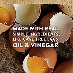 Hellmann's Real Mayonnaise Real Mayo For a Creamy Sandwich Spread or Condiment Gluten Free, Made With 100% Cage-Free Eggs 15 oz