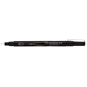 Prismacolor 01 Fine Line Marker, Black (14186)