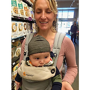 EMF Baby Hat Beanie EMF Blocking Baby Beanie Microwave RF Shielding All Season Baby Beanie Cap Black, Brown, 1-4