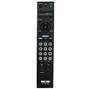 RM-YD018 RMYD018 Replace Remote Control fit for Sony LCD Bravia TV KDL-32SL130 KDL-46S3000 KDL-40SL130 KDL-26S3000 KDL-32S3000 KDL-40S3000 KDL32SL130 KDL46S3000 KDL40SL130 KDL26S3000 KDL32S3000