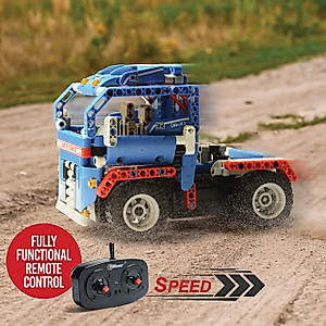 Top Race STEM Projects for Kids - Toys for Boys - Construction Toys for Kids - Ideal Gifts for Boys and Girls - Educational Toy Set - 2 in 1 Vehicle Building Kits - Remote Control Car Model Kits