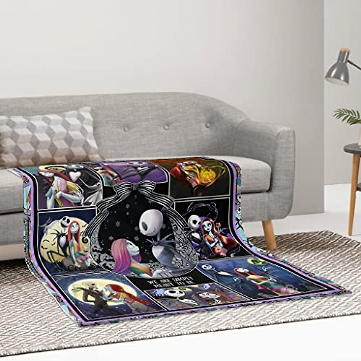 Super Soft Blanket Cooling Blanket Blankets & Throws Flannel Throw Blankets Picnic Blankets for Bedroom Travel Sofa with 18''x18 Pillowcase