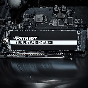 Patriot P400 1TB Internal SSD - NVMe PCIe M.2 Gen4 x 4 - Low-Power Consumption Solid State Drive - P400P1TBM28H
