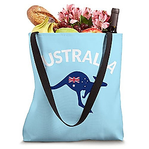 Australian Kangaroo Australia Flag Souvenir Tote Bag