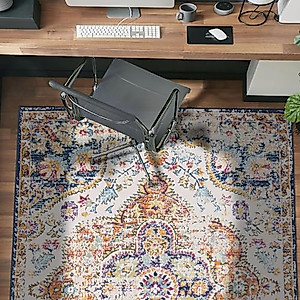 Rugshop Vintage Distressed Bohemian Area Rug 3'3" x 5' Multi