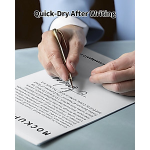 US Letter Thermal Paper - 8.5” x 11” Quick-Dry Letter Paper, Compatible with Phomemo M08F-Letter M832 M831 M833 M834 M835 Q301 Q302 & Brother-Letter Thermal Printer for Documents Contracts, 200 Sheets