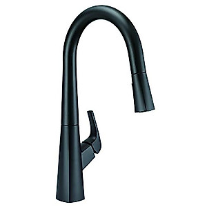 DANZE D454418BS Kitchen Faucet, Satin Black