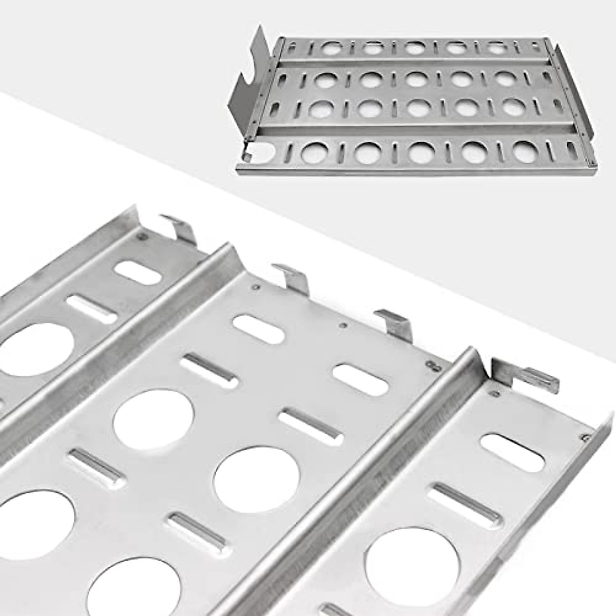 Hongso Gas Grill Heat Plates and Ceramic Briquettes Grill Bricks for Lynx L27, L30, L30PSP, L36, L42, L54, L5430, L54PS, LBQ27, LBQ36 Models