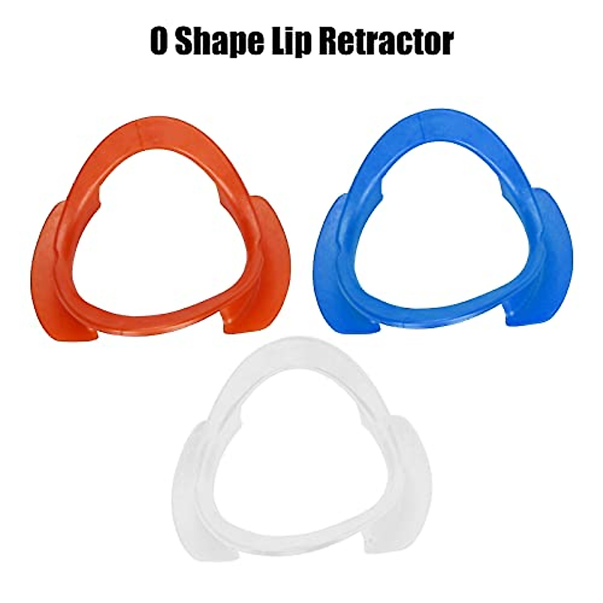 3pcs O Shape Lip Retractor - Dental O Shape Lip Retractor Opener Oral Mouth Cheek Lip Opener O Shape Mouth Opener Mouth Cheek Lip Dental Accessory