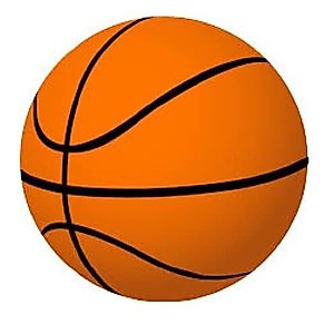30 pcs Basketball​ Stickers Envelope Seals Labels Round Tags, Stamps Sticker for Gift Cards, Envelopes, Boxes for Holiday, Birthday, Christmas