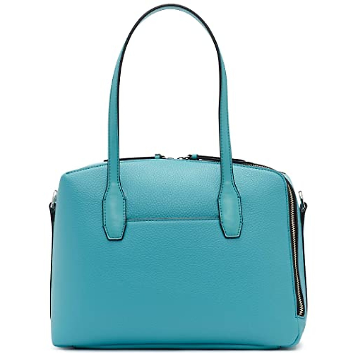 Calvin Klein Brenda Top Zip Satchel, Turquoise