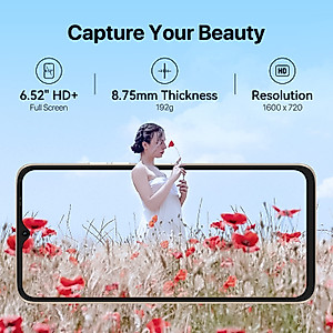 UMIDIGI C1 Unlocked Smartphone,Android 12 GO 3GB+32GB 256GB Expandable Cell Phone 5150mAh Battery with 6.52" Full Screen T-Mobile Smartphone 13MP Camera Mobile Phone