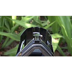 MotoRadds Flex Slim Flexible Universal Helmet Chin Camera Mount for GoPro Hero 10,9,8, AKASO, SJCAM, Insta360 Action Cameras for Motorcycle, Mountain Bike, Slopestyle, Motocross, Snowmobile (Black)