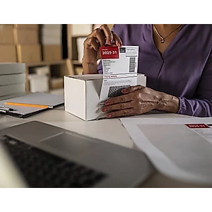 4 x 3 Shipping & Address Thermal Sticker Labels Compatible with Zebra & Rollo Label Printer Self-Adhesive Blank UPC 4inch x 3inch-500PCS BSL 0