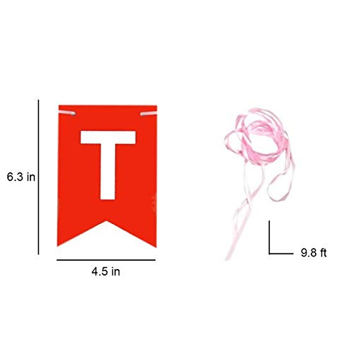 Heidaman Classic Bronzing Fish Tail Happy Birthday Banner Multiple Colour Party Decorations Birthday Decor For Adult Boy Girl-Blue White