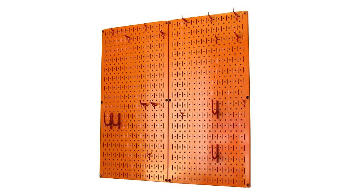 Wall Control Kitchen Pegboard Organizer Kit - Durable & Stylish
