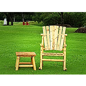 Leigh Country Rocker Chair Single Aspen Log TX 95100