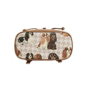 Signare Tapestry Fashion Backpack Rucksack for Women with Cavalier King Charles Spaniel Dog Design (RUCK-KGCS)