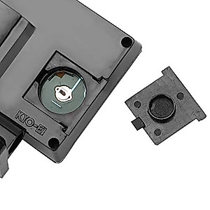 KIMISS LCD Digital Display Screen Car, CD60 Multifunctional Digital Car Automobile Thermometer Gauge with Time Navigation Function