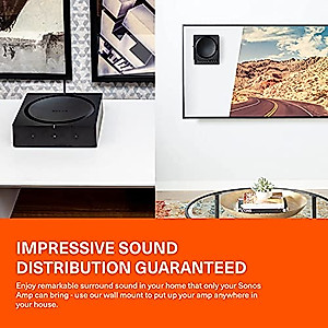 Mountson Premium Wall Mount for Sonos Amp
