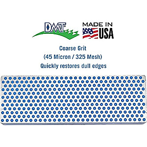 DMT 20062 Deluxe Diamond Knife Sharpening Kit with Hard Wood Box, Set of 3 Diamond Sharpening Stones, 6-Inch