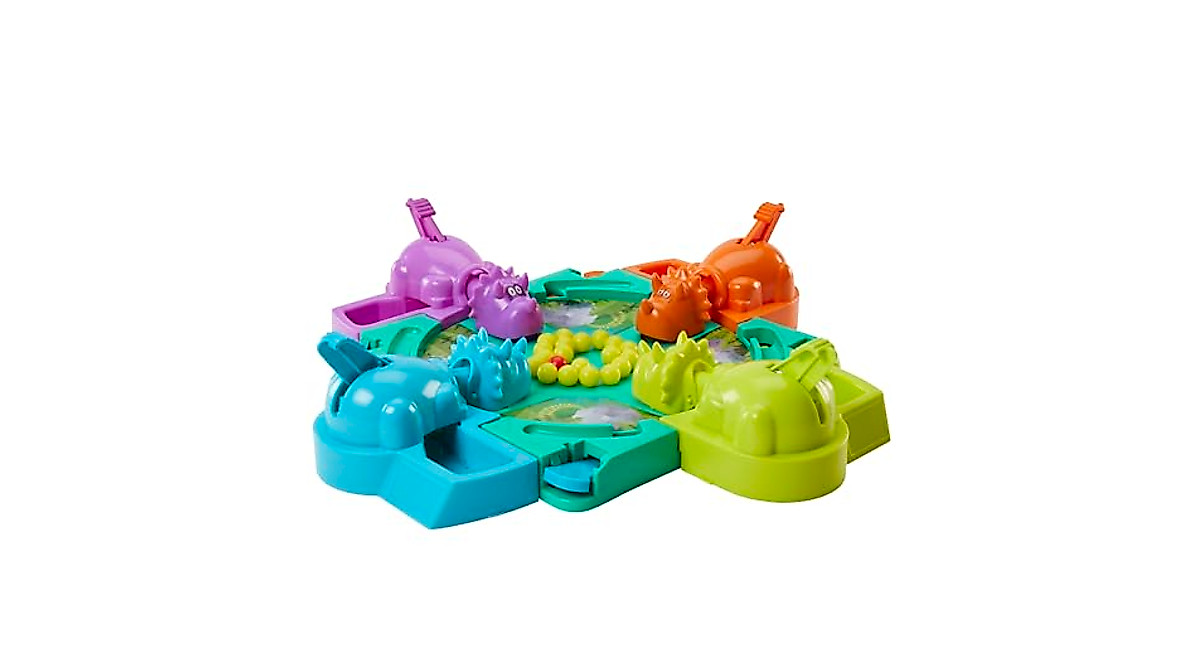 Hungry Hungry Hippos Dino Edition - Fun Board Game
