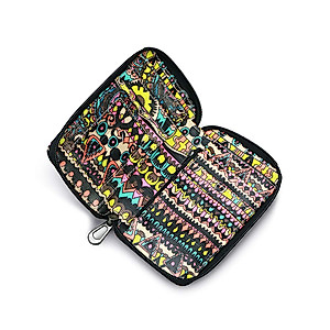 The Sak Women's Artist Circle Wristlet (O/S, Neon One World)